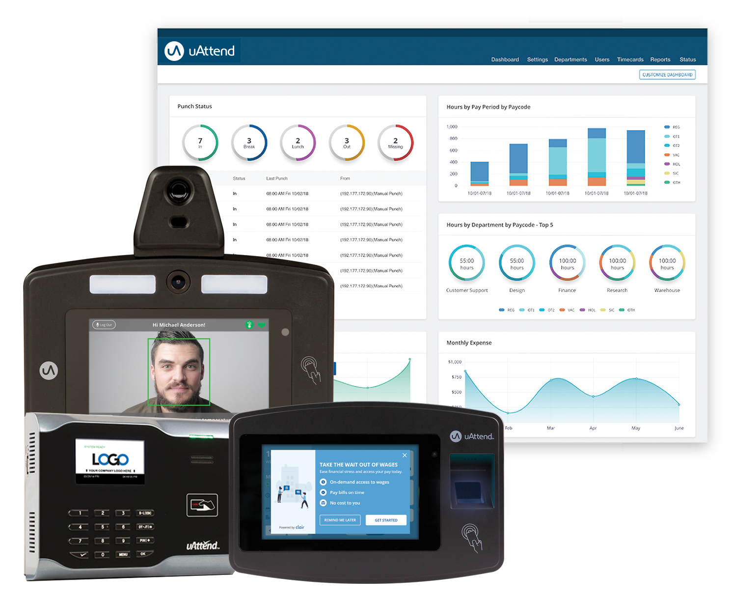 uAttend Time Clocks - Canadian Time Systems